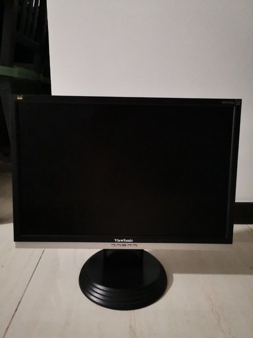 ViewSonic VA1916W monitor, Computers & Tech, Parts & Accessories ...