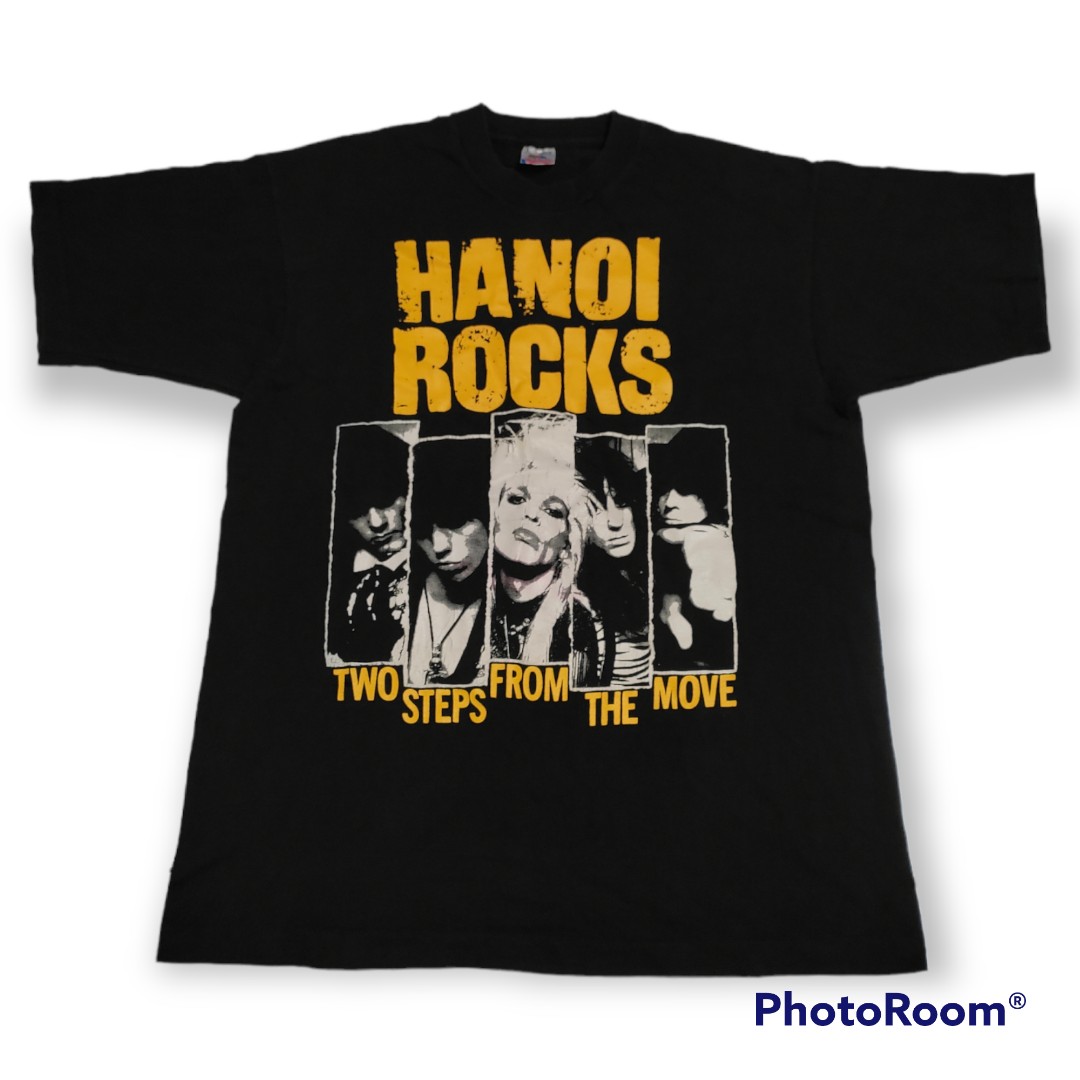 Vintage Hanoi rocks band shirt, Men's Fashion, Tops & Sets, Tshirts ...