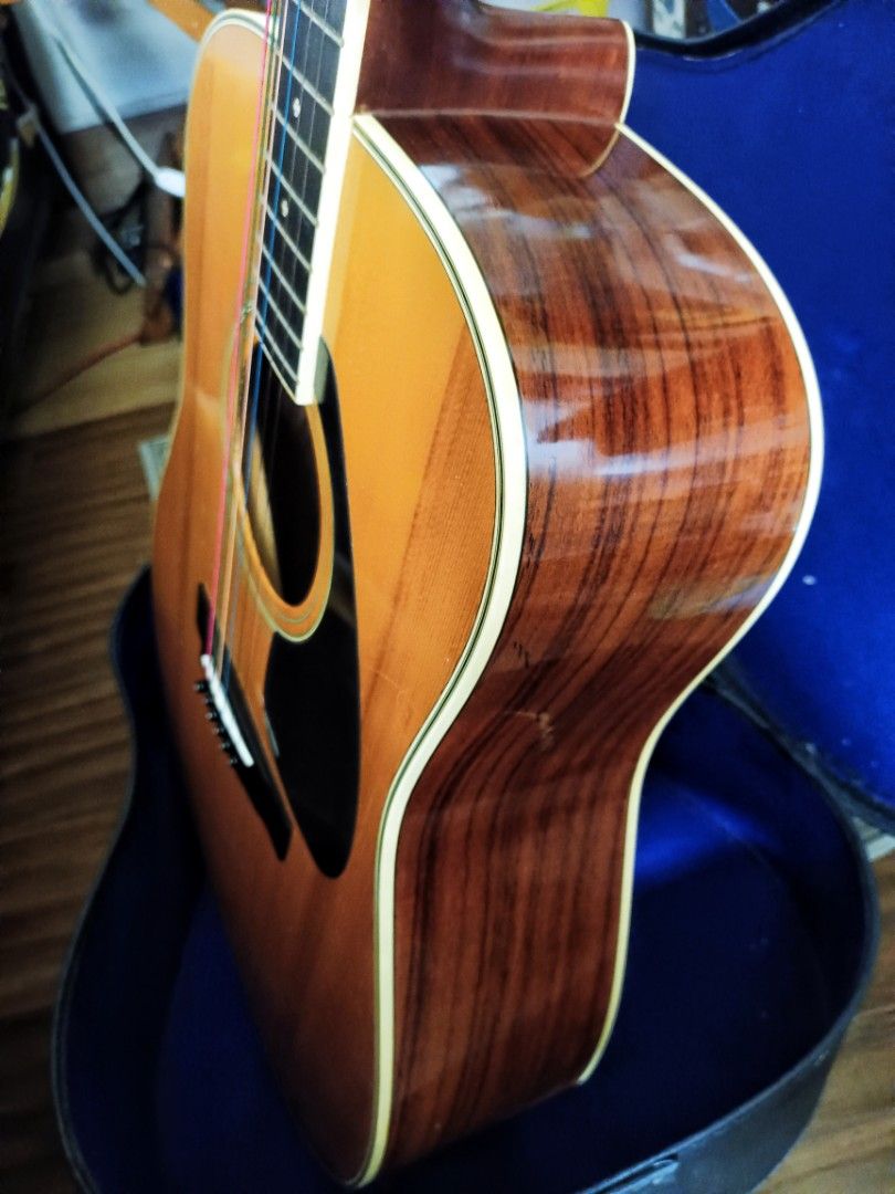 Vintage Yamaha acoustic guitar FG 301B Made in Japan, Hobbies & Toys, Music & Media, Musical ...