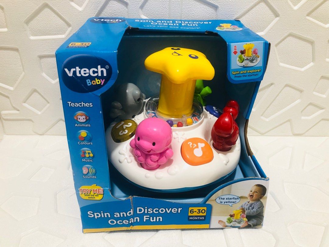 Vtech Spin and Discover Ocean Fun, Hobbies & Toys, Toys & Games on ...