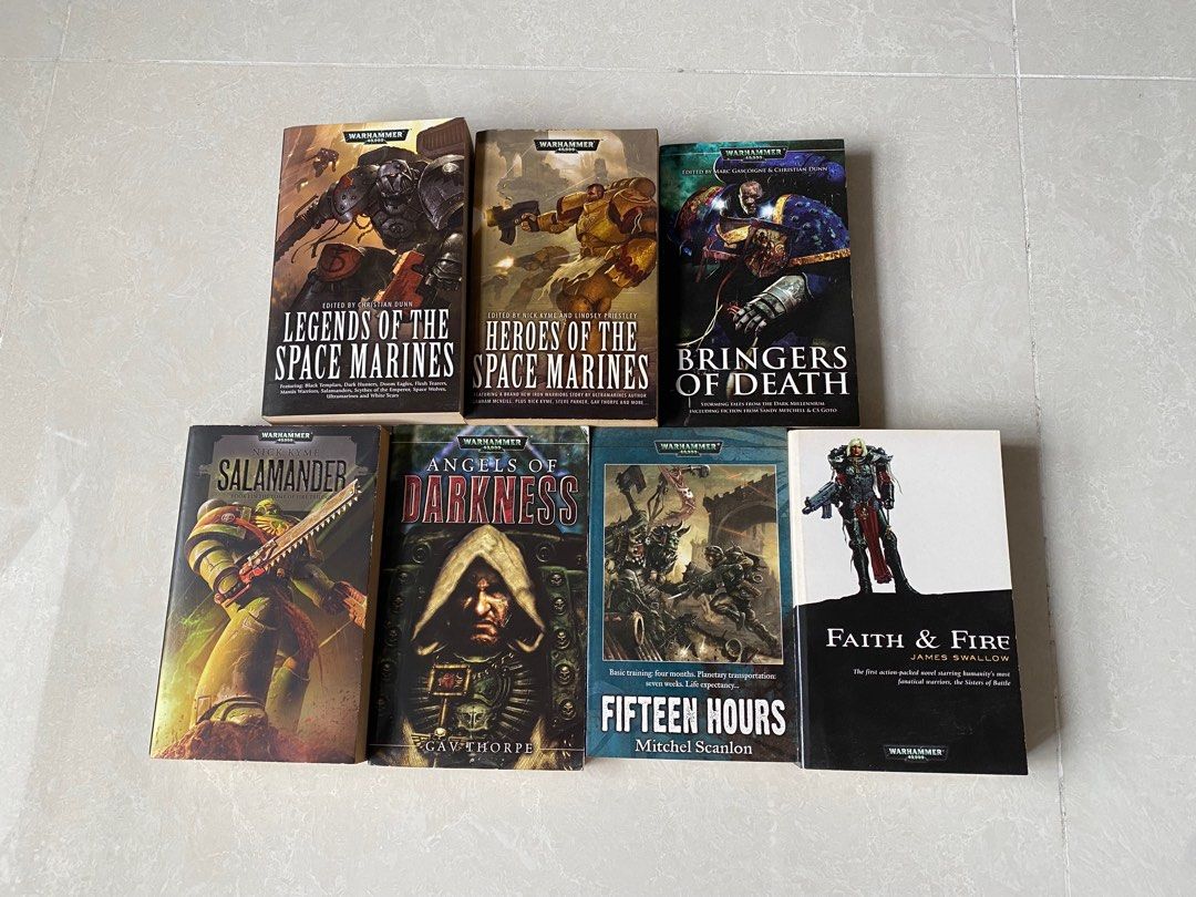 Warhammer 40k Books, Hobbies & Toys, Books & Magazines, Fiction & Non ...