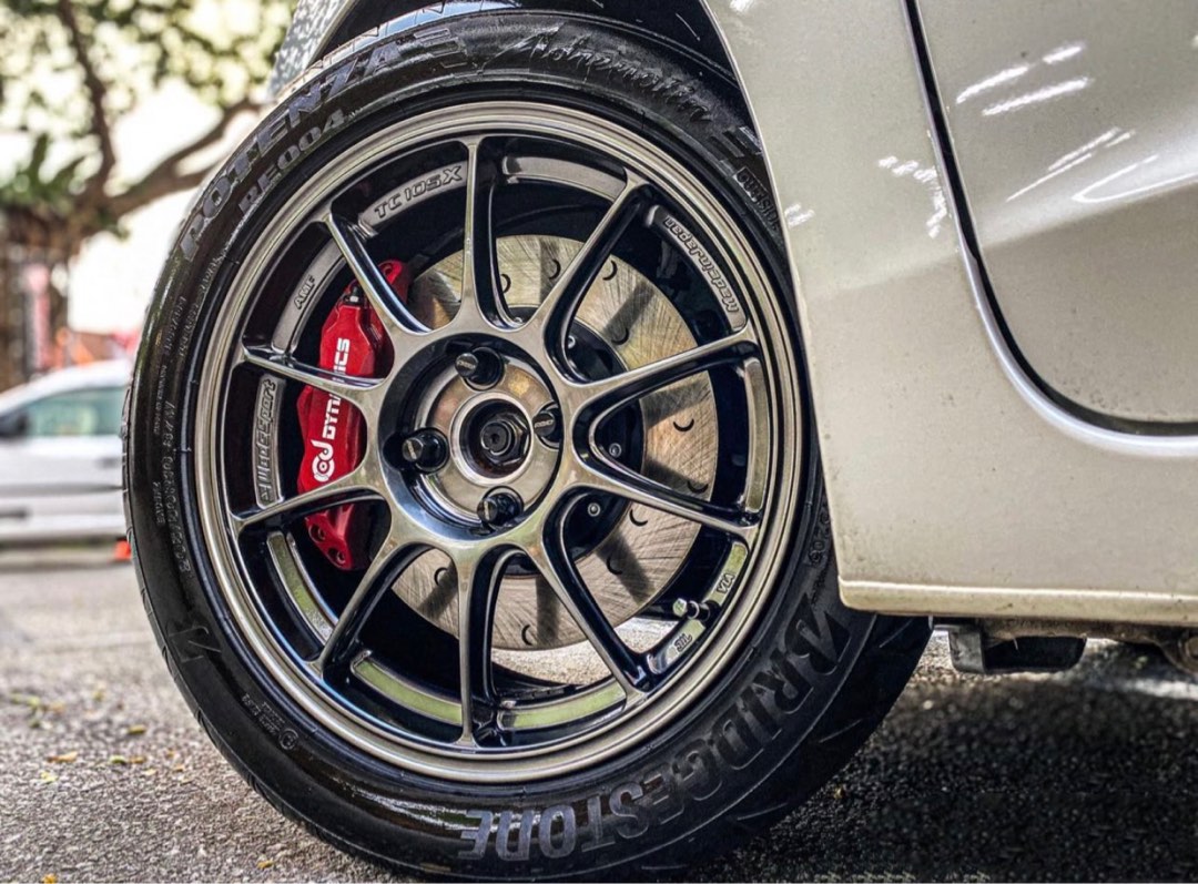 Wedssport Rim 16” TC105X JAPAN, Car Accessories, Tyres & Rims on Carousell