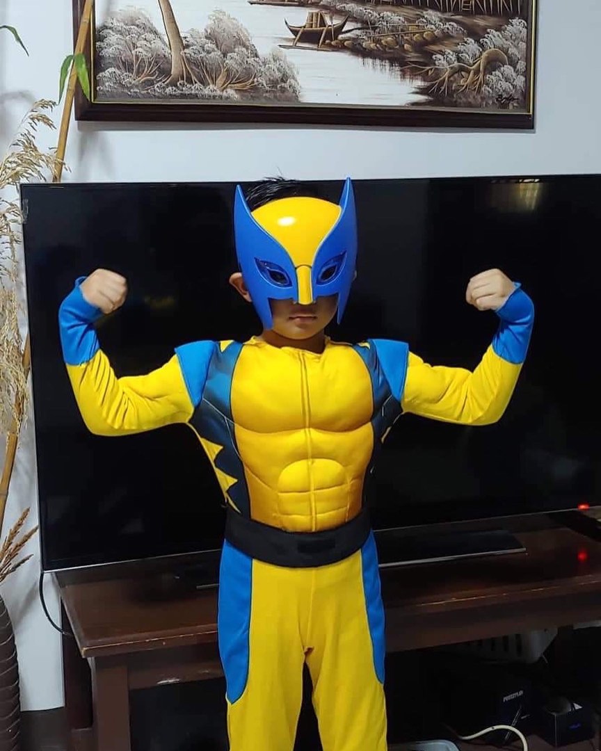 Wolverine costume, Babies & Kids, Babies & Kids Fashion on Carousell