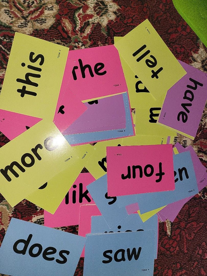 Word flashcard, Hobbies & Toys, Books & Magazines, Children's Books on ...