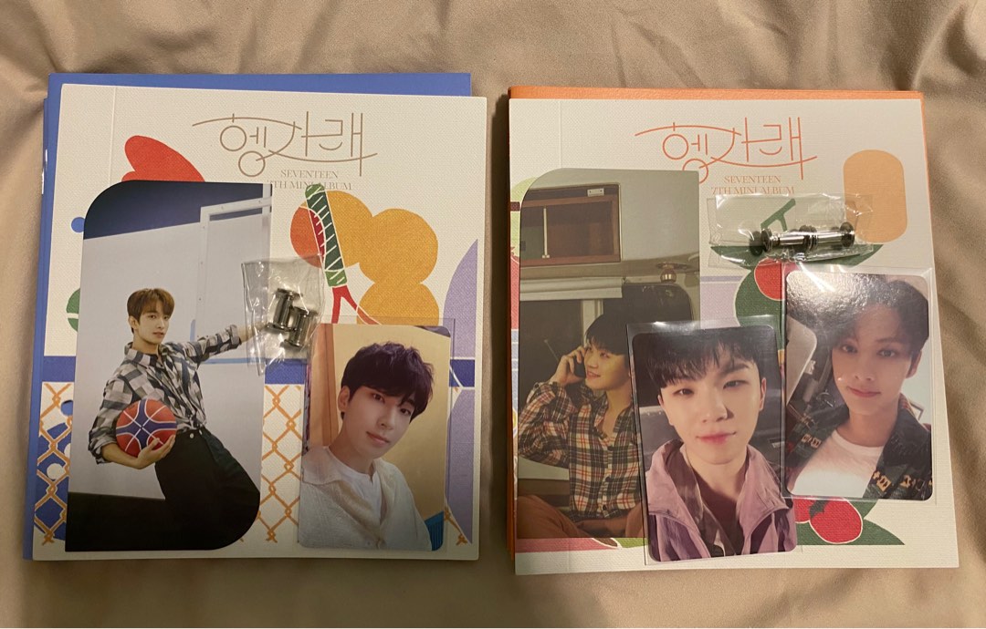 WTS seventeen henggarae set net unsealed albums, Hobbies & Toys ...