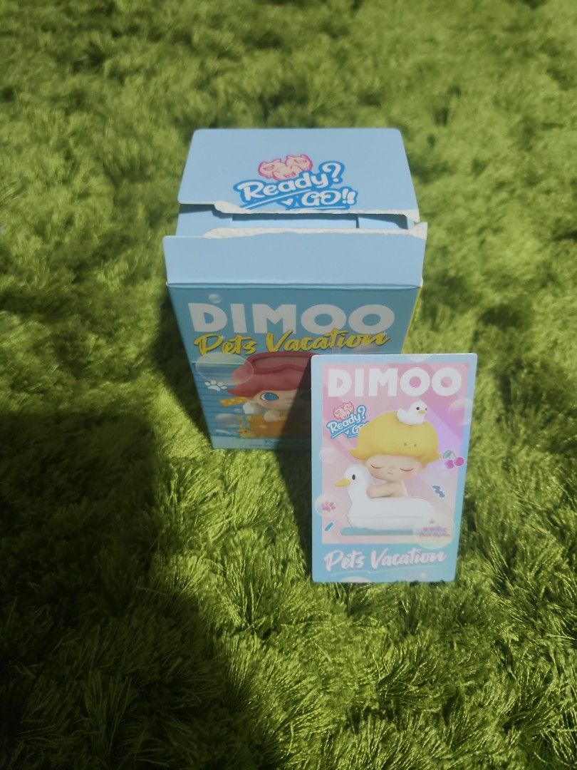 WTS BNIF POPMART, Dimoo Pets Vacation, Duck Captain, Hobbies & Toys ...