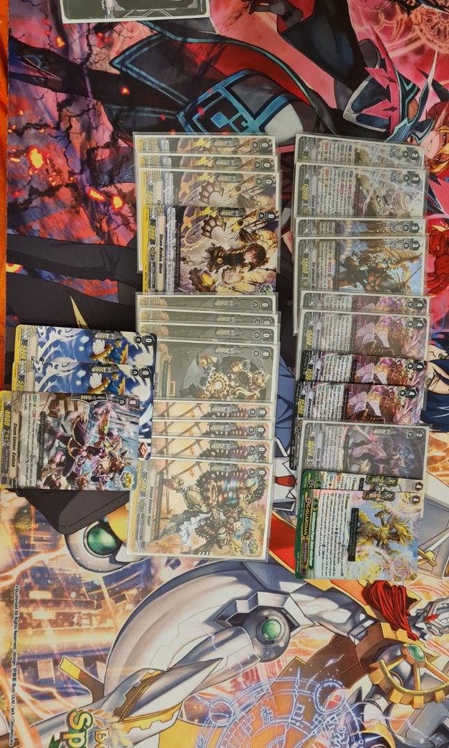 WTS/WTT English Vanguard Steam Maidens full built deck, Hobbies & Toys ...