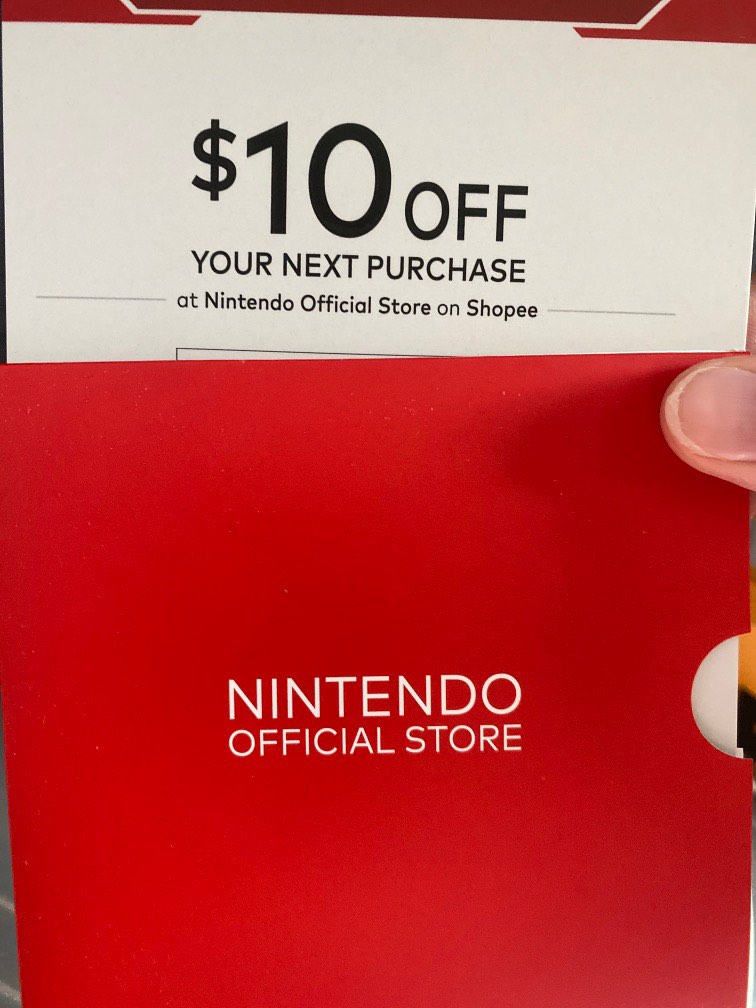 $10 Shopee nintendo shop voucher, Tickets & Vouchers, Vouchers on Carousell