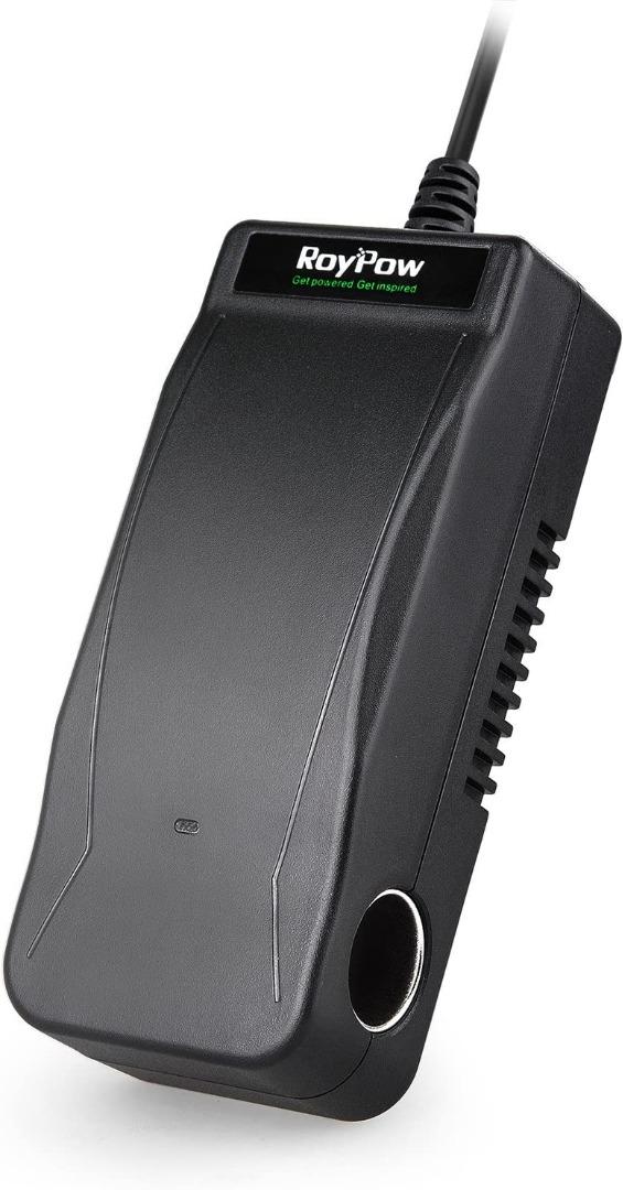 1858) RoyPow Voltage Converter Power Adapter 240V to 12V DC Cigarette ...