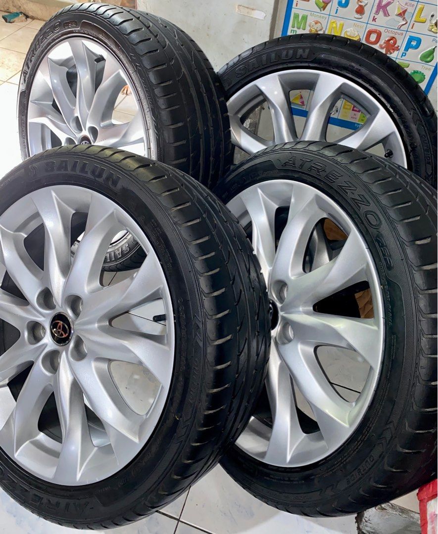 18 oem mazda mags, Car Parts & Accessories, Mags and Tires on Carousell