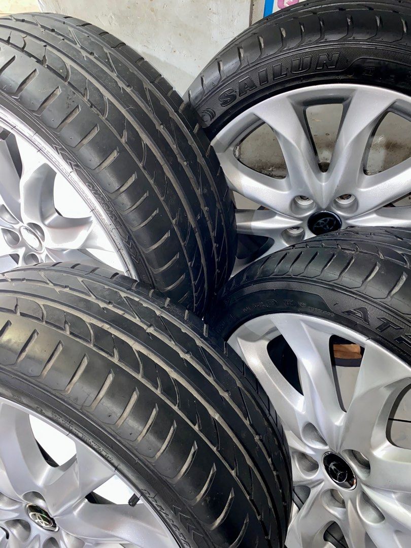 18 oem mazda mags, Car Parts & Accessories, Mags and Tires on Carousell