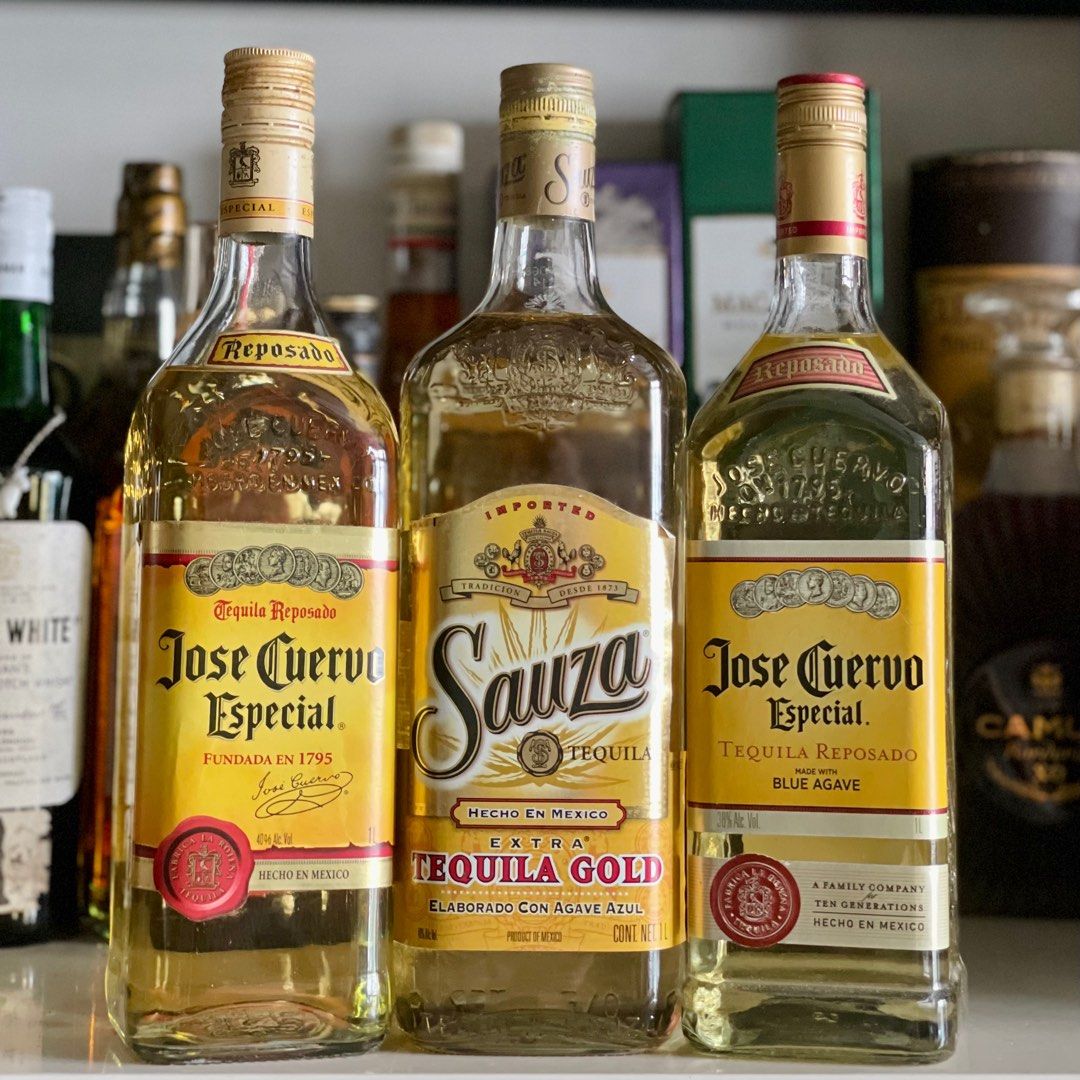 1L Sauza Jose Cuervo Tequila Especial Gold Tequila Agave 1000ml, Food ...