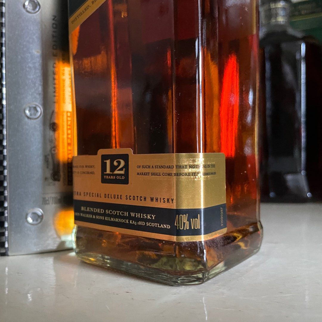 2009 F1 Black Lable Johnnie Walker Limited Edition with metal box 700ml ...