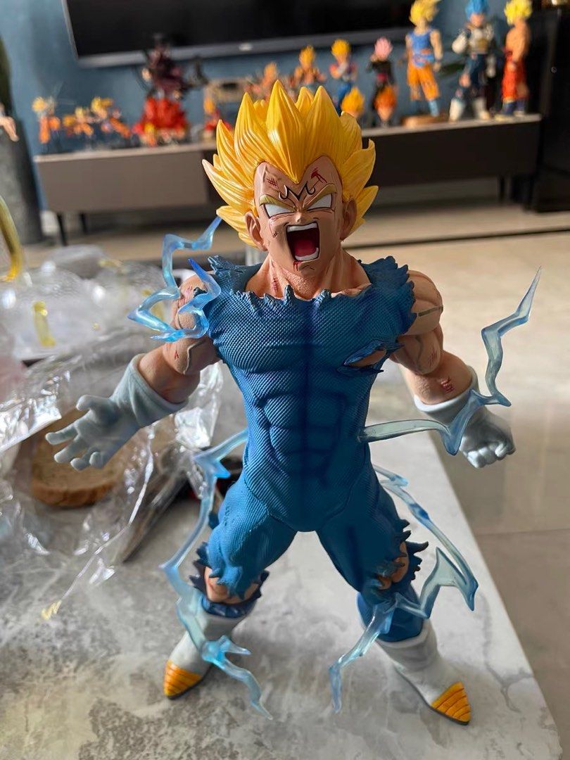 25cm Dragon Ball Z Majin Vegeta Figure Self Destruct Majin Vegeta Action Figure Pvc Anime Model