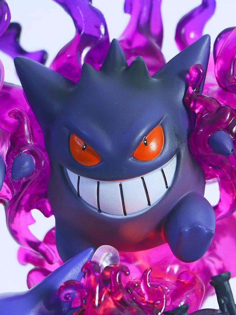 28CM LED Pokemon GK Gengar Mewtwo Charmander squirtle Evolution Series ...