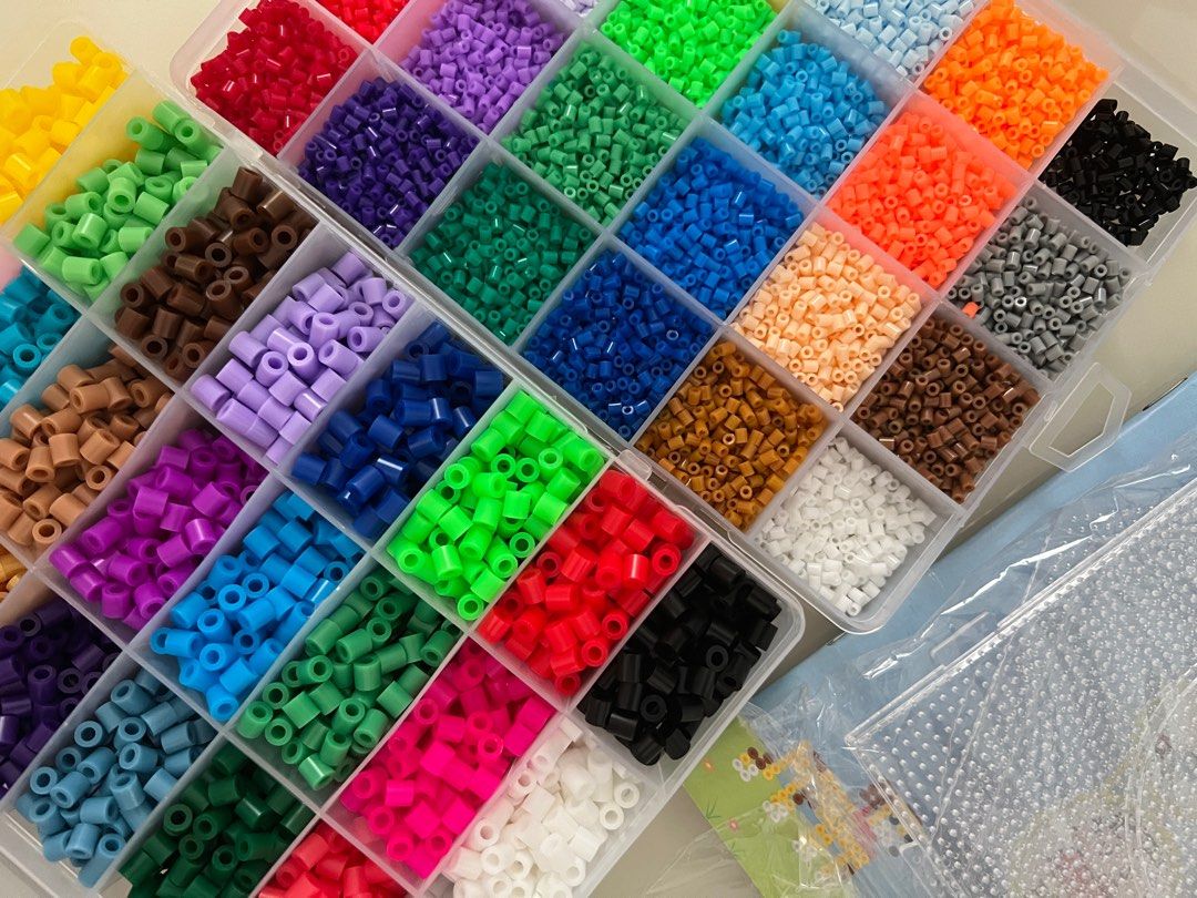 2. 6mm & 5mm Perler beads set, Hobbies & Toys, Toys & Games on Carousell