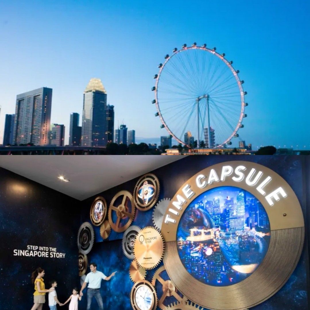 Singapore Flyer + Time Capsule Combo Ticket, Tickets & Vouchers ...