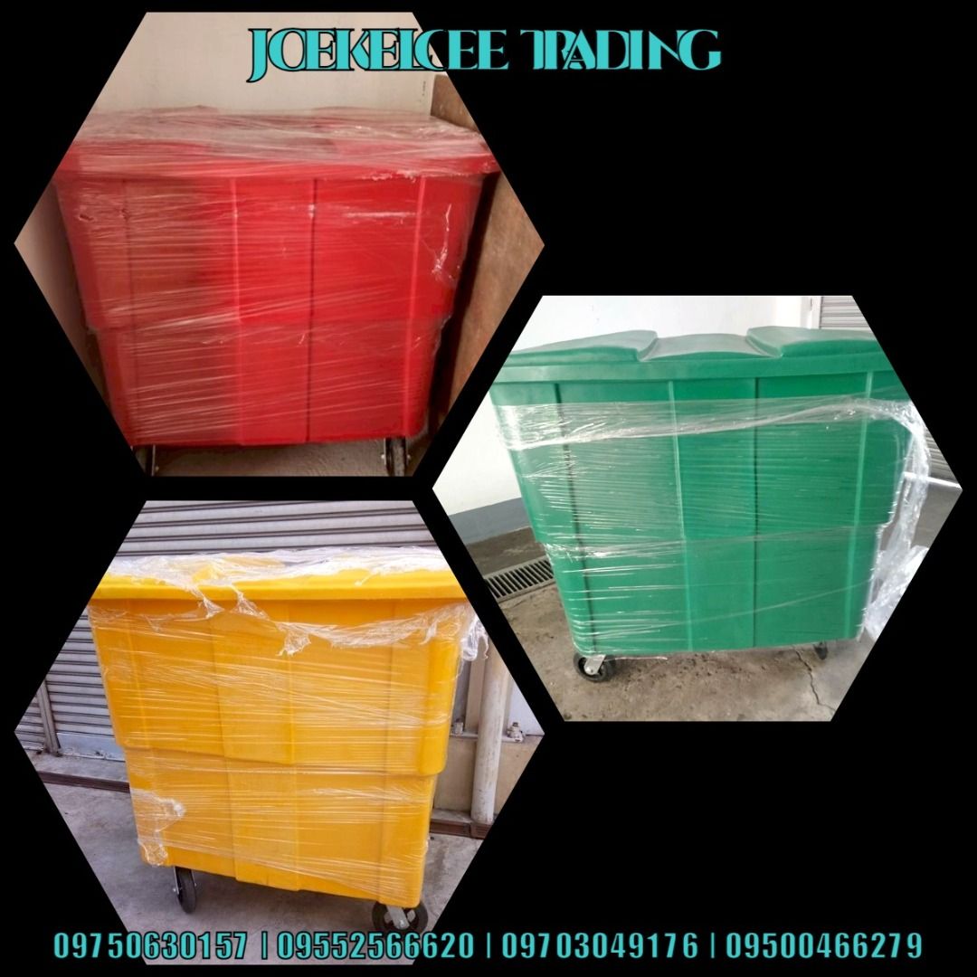 660 liters mobile bin, Furniture & Home Living, Cleaning & Homecare ...