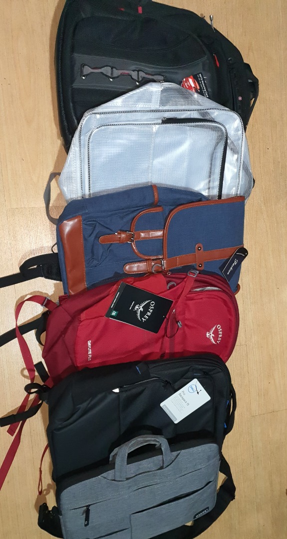 6 types of laptop bags (5 brand new and 1 lightly used), Computers ...