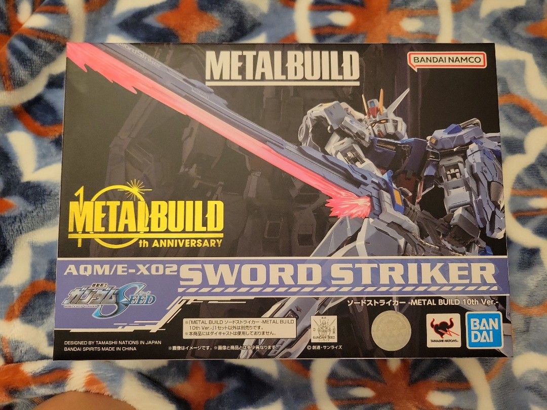 全新[現貨 ] Metal Build 10 週年版, 劍裝+ 炮裝 SWORD ＆ LAUNCHER STRIKER 10th ver, 興趣及遊戲, 玩具 & 遊戲類 - Carousell