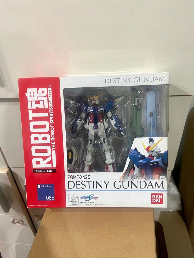 全新 robot魂 命運高達 085 gundam seed destiny gundam hg mg rg pg metal build 命運 有翼 盒靚, 興趣及遊戲, 玩具 & 遊戲類 ...