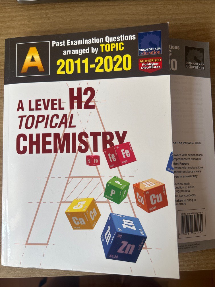 A Level H2 Chemistry Topical Book, Hobbies & Toys, Books & Magazines ...