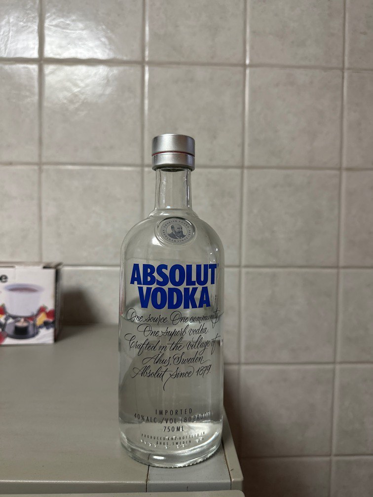 Absolut Vodka, Food & Drinks, Alcoholic Beverages on Carousell