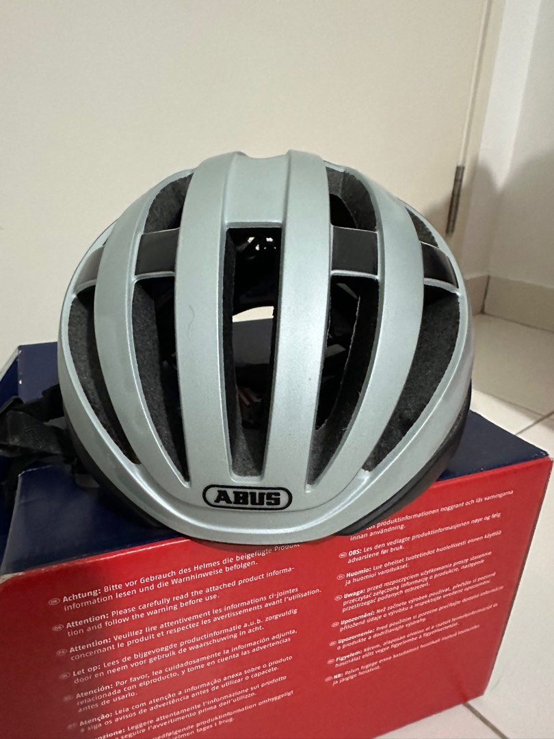 Abus helmet, Sports Equipment, Bicycles & Parts, Bicycles on Carousell