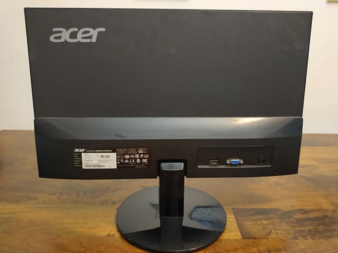 Acer Monitor, Computers & Tech, Parts & Accessories, Monitor Screens on Carousell