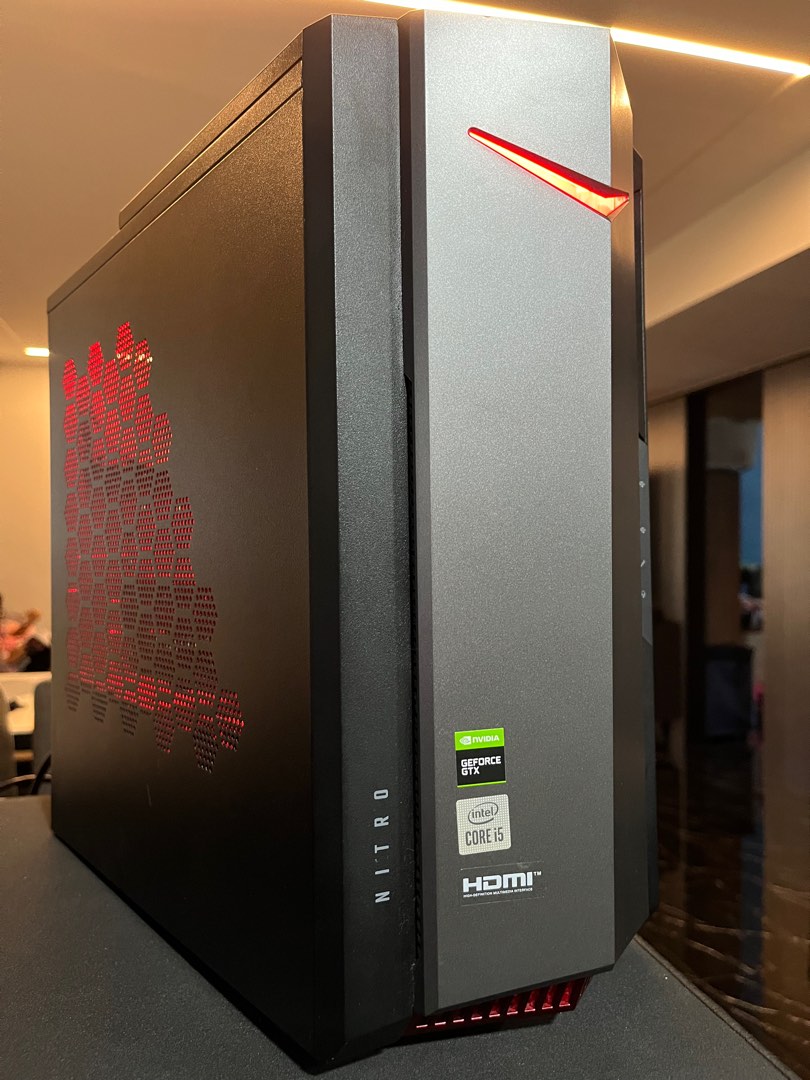 ACER NITRO Gaming Desktop Computer PC CPU Processor intel 10th Gen i5 ...