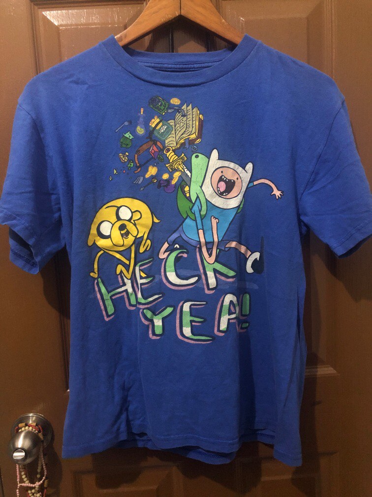 Adventure Time Tee, Men's Fashion, Tops & Sets, Tshirts & Polo Shirts on Carousell