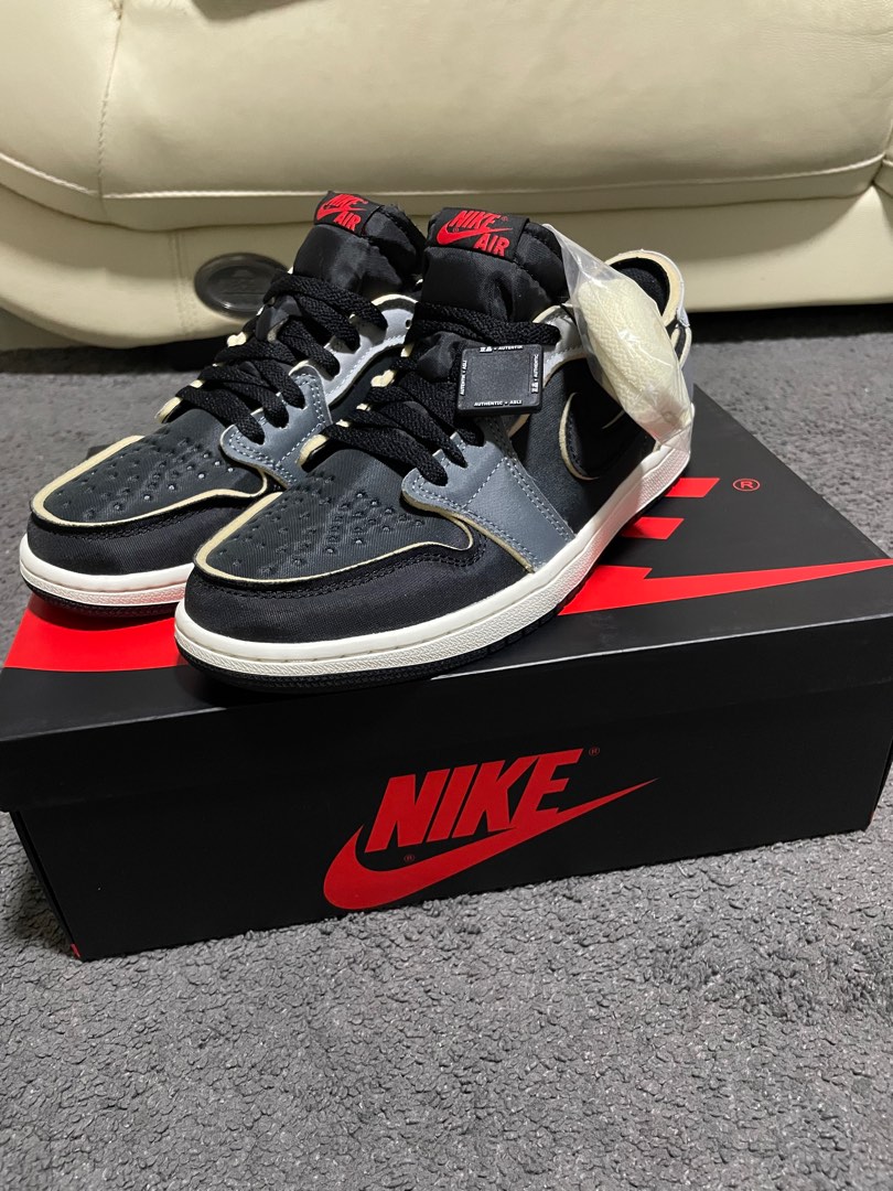 Air Jordan 1 Low OG EX Dark Smoke Grey (US 8.5), Men's Fashion ...