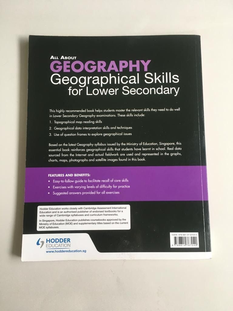 all about geography geographical skills for lower secondary, Hobbies & Toys, Books & Magazines ...