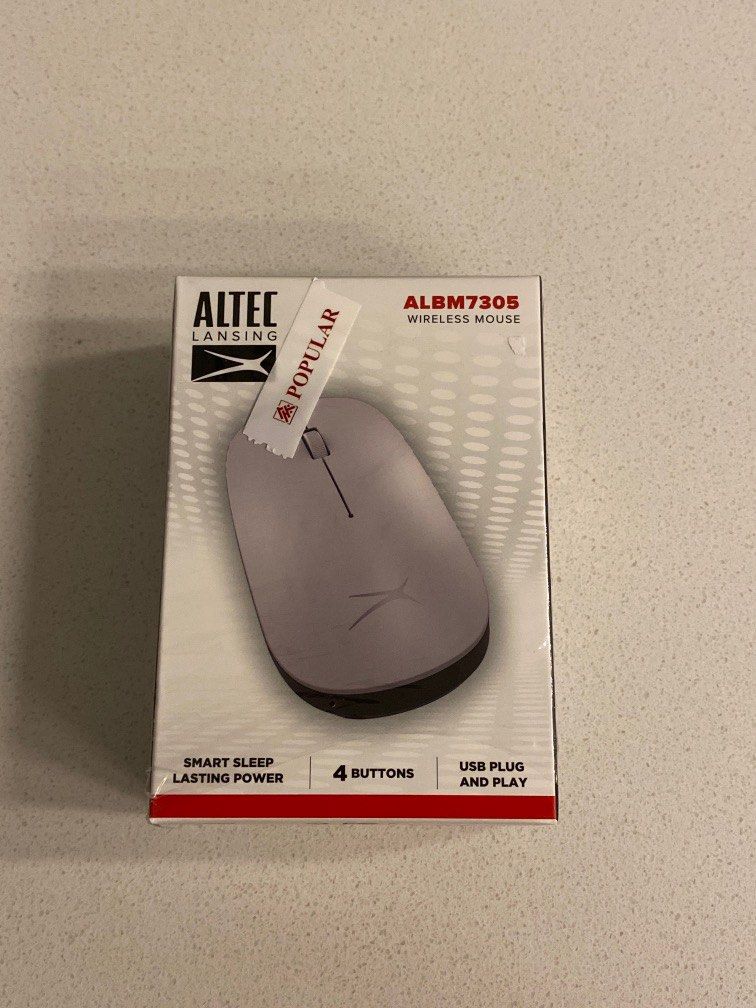 ALTEC LANSING ALBM7305 wireless mouse, Computers & Tech, Parts ...