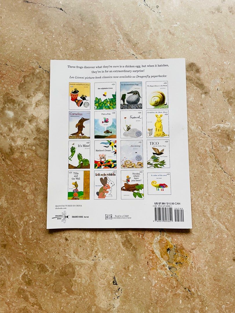 An Extraordinary Egg by Leo Lionni, Hobbies & Toys, Books & Magazines ...