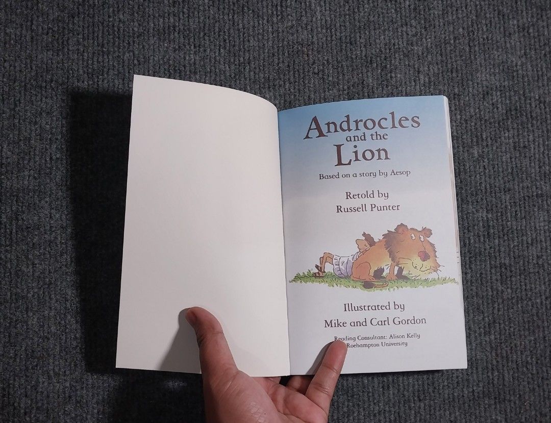 ANDROCLES AND THE LION Usborne, Hobbies & Toys, Books & Magazines ...