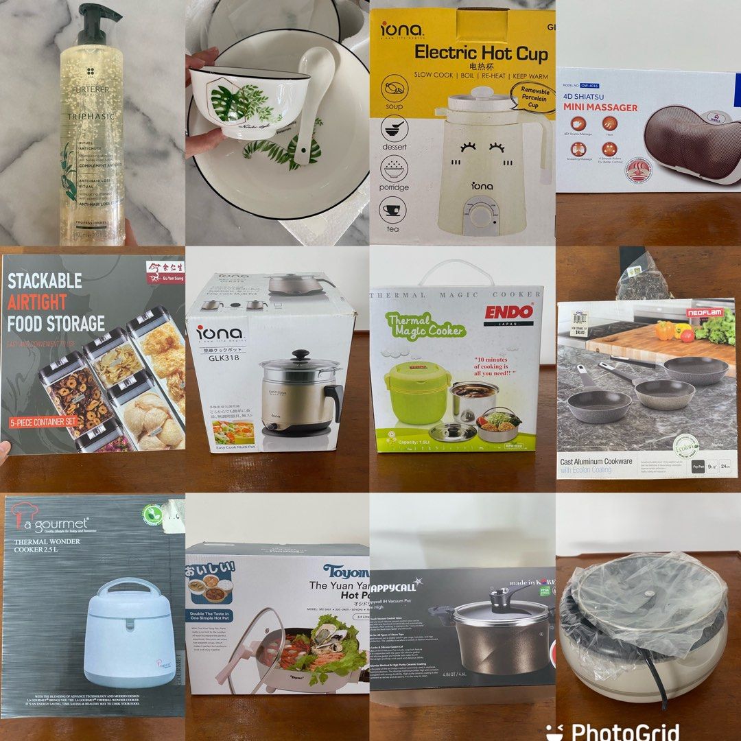 Assorted kitchen appliances, TV & Home Appliances, Kitchen Appliances ...