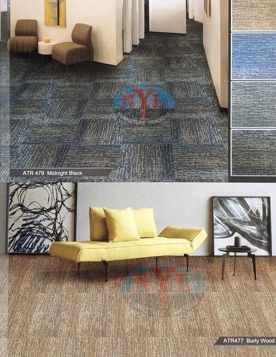 atria carpet tile // floor carpet tile // office furniture, Furniture & Home Living, Office ...