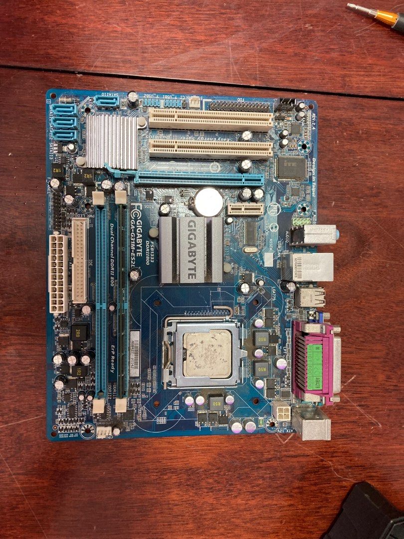 Motherboard (with CPU, RAM and IO Shield), Computers & Tech, Parts ...