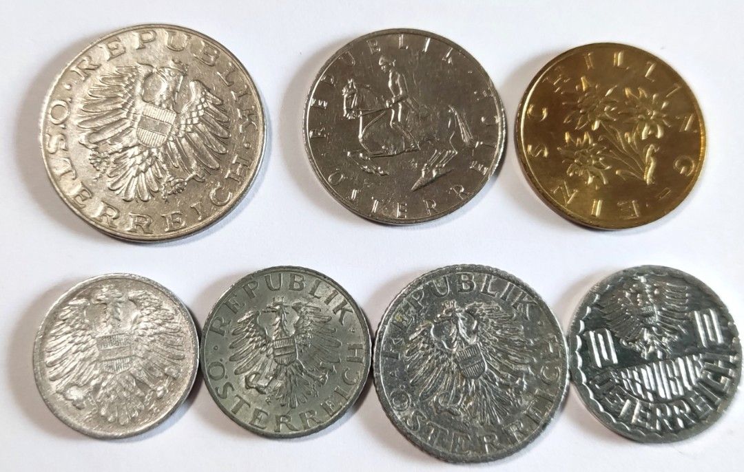 Austria Old Coin, Hobbies & Toys, Memorabilia & Collectibles, Currency ...