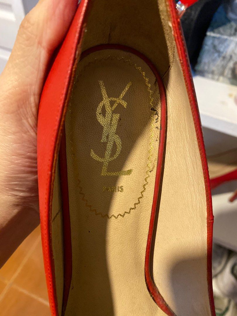 Authentic YSL Tribute Heels, Women's Fashion, Footwear, Heels on Carousell