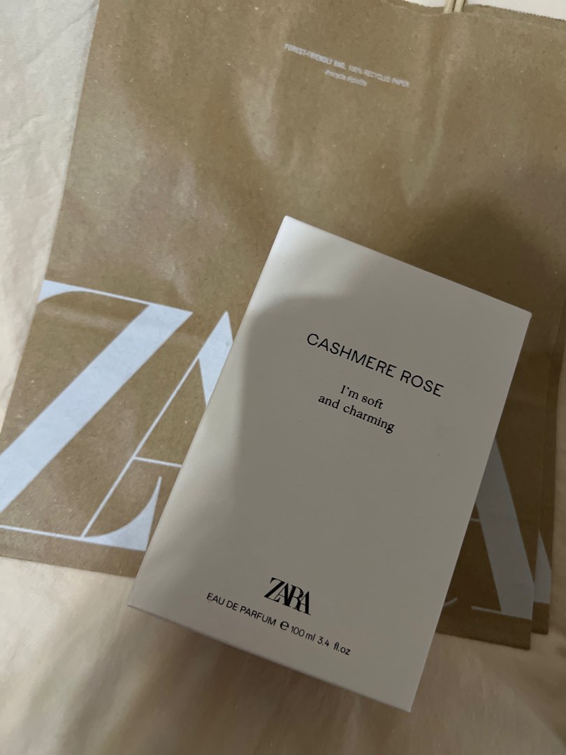 [AUTHENTIC] ZARA CASHMERE ROSE IN 100ml, Beauty & Personal Care ...