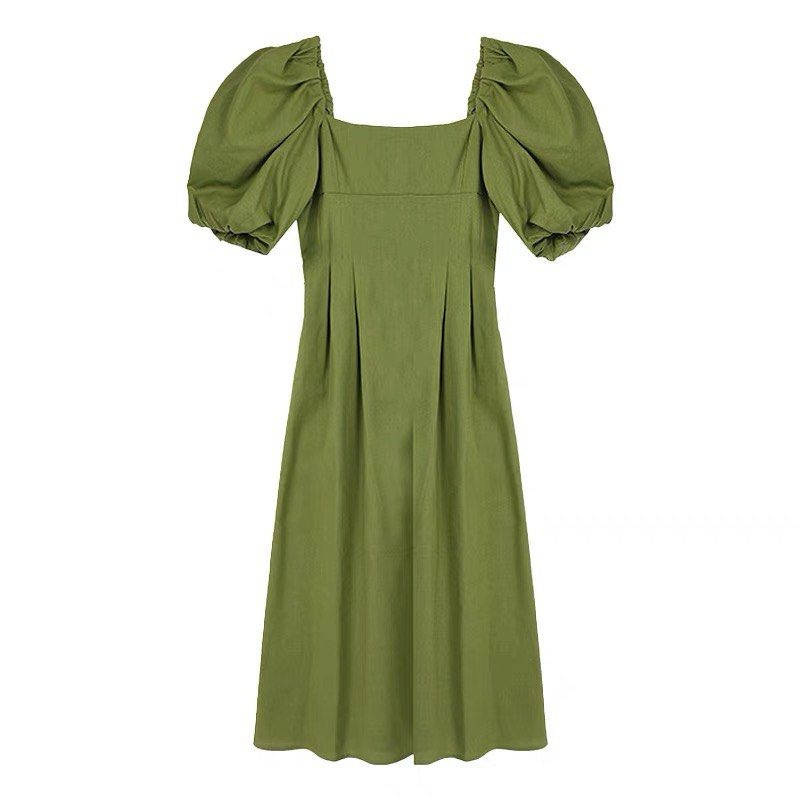 Avocado Green Dress, Women's Fashion, Dresses & Sets, Dresses on Carousell