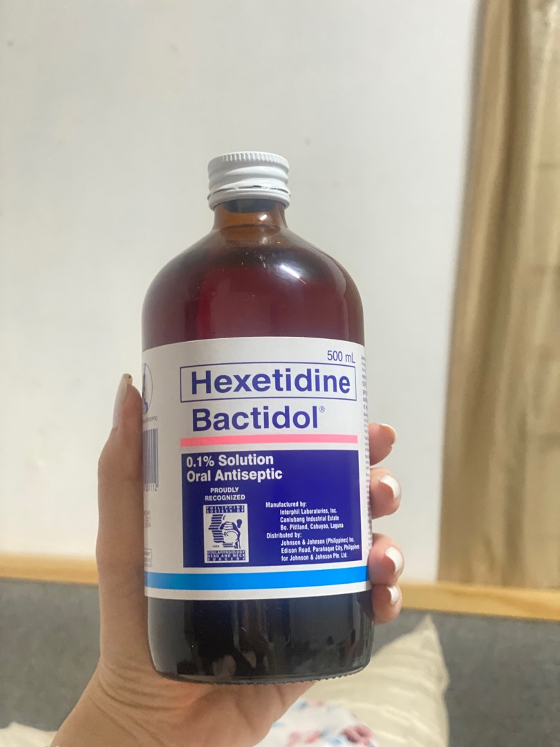 BACTIDOL 500ML, Beauty & Personal Care, Oral Care on Carousell