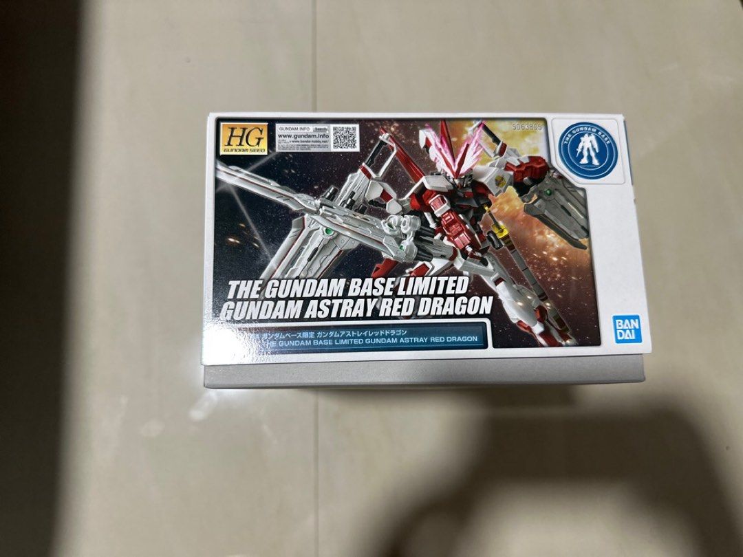 Bandai HG Gundam Base Limited Gundam Astray Red Dragon, Hobbies & Toys ...