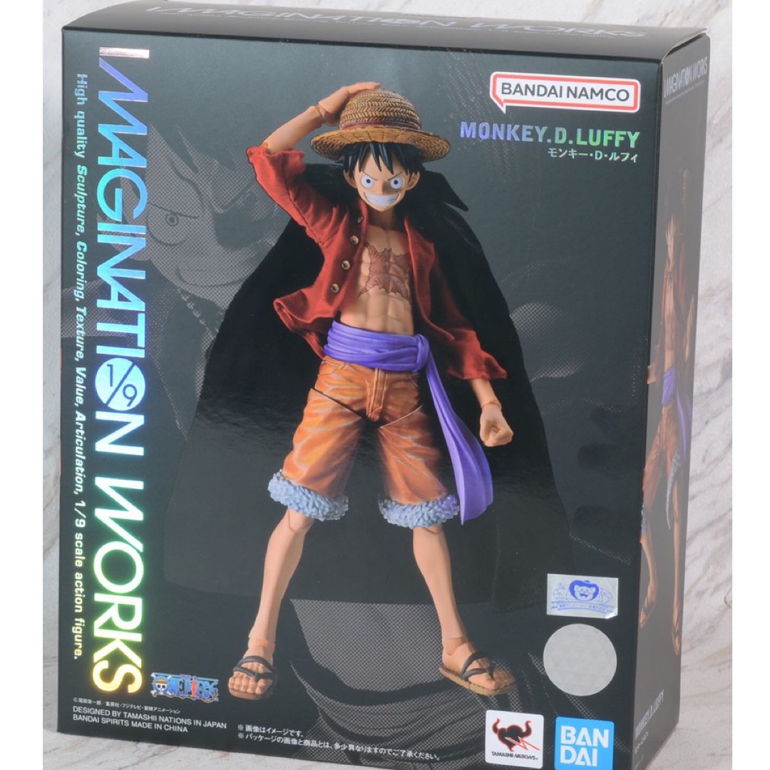 BANDAI IMAGINATION WORKS ONE PIECE MONKEY D LUFFY STRAWHAT TAMASHII ...