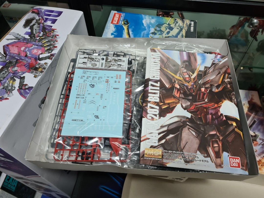 Bandai MG Blitz Gundam, Hobbies & Toys, Toys & Games on Carousell