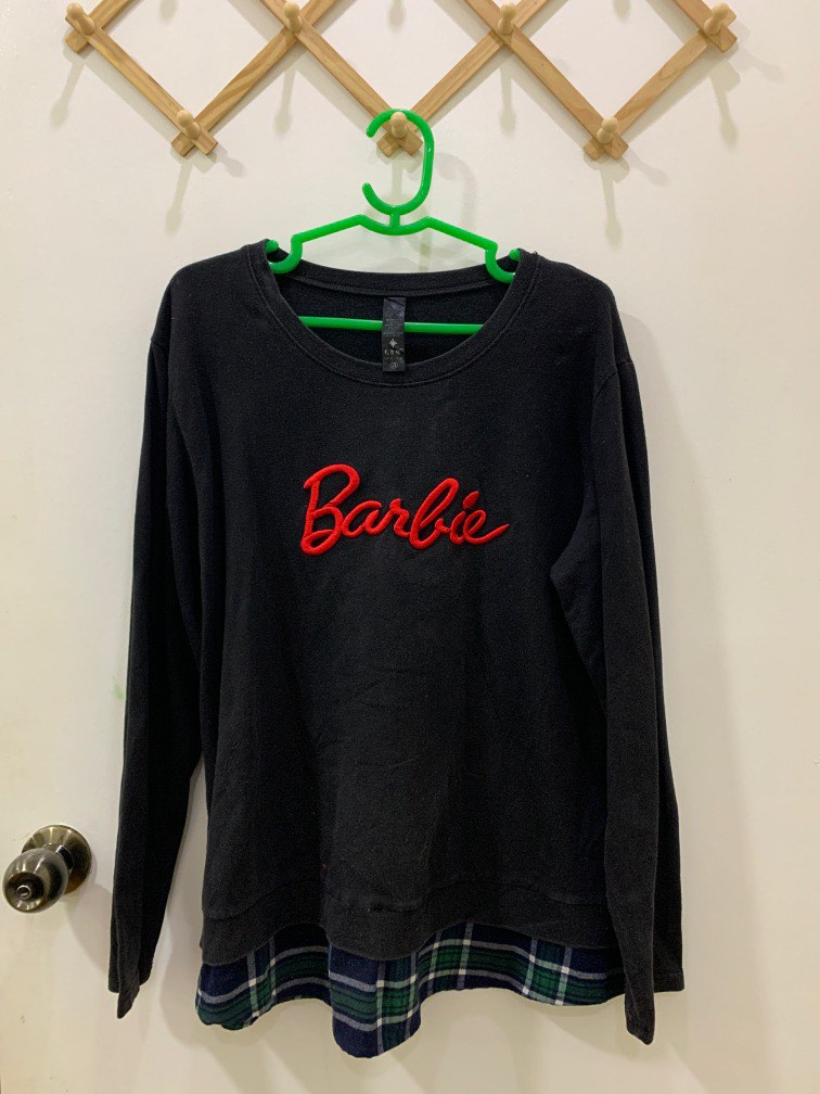 Barbie sweater, Women's Fashion, Tops, Longsleeves on Carousell