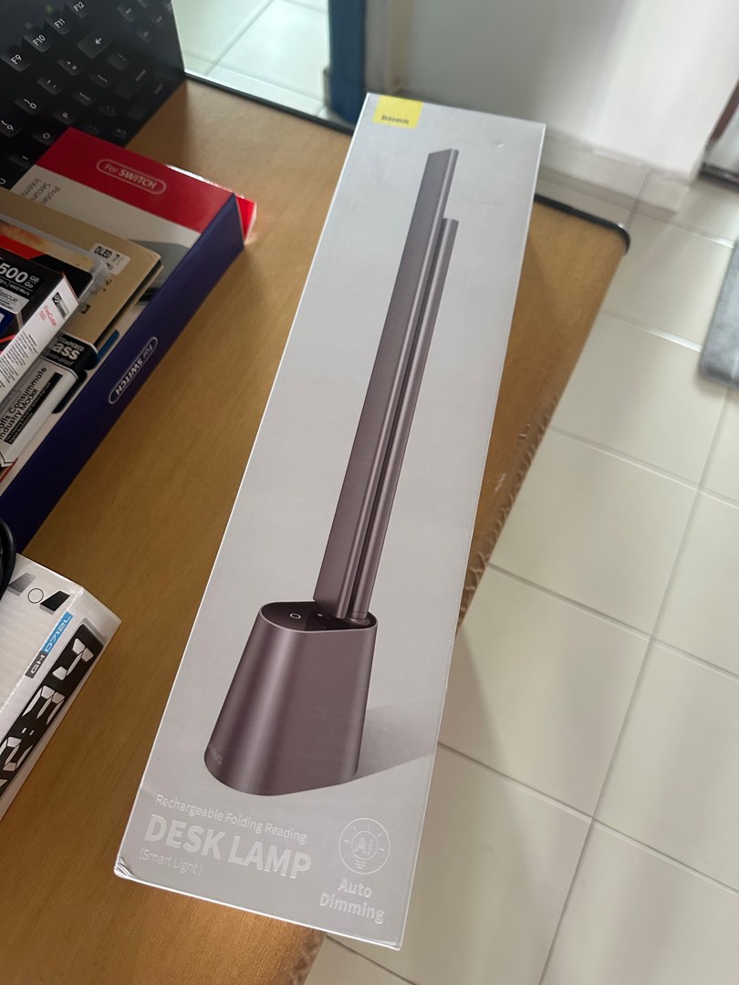 Baseus LED Desk Lamp, Furniture & Home Living, Lighting & Fans ...