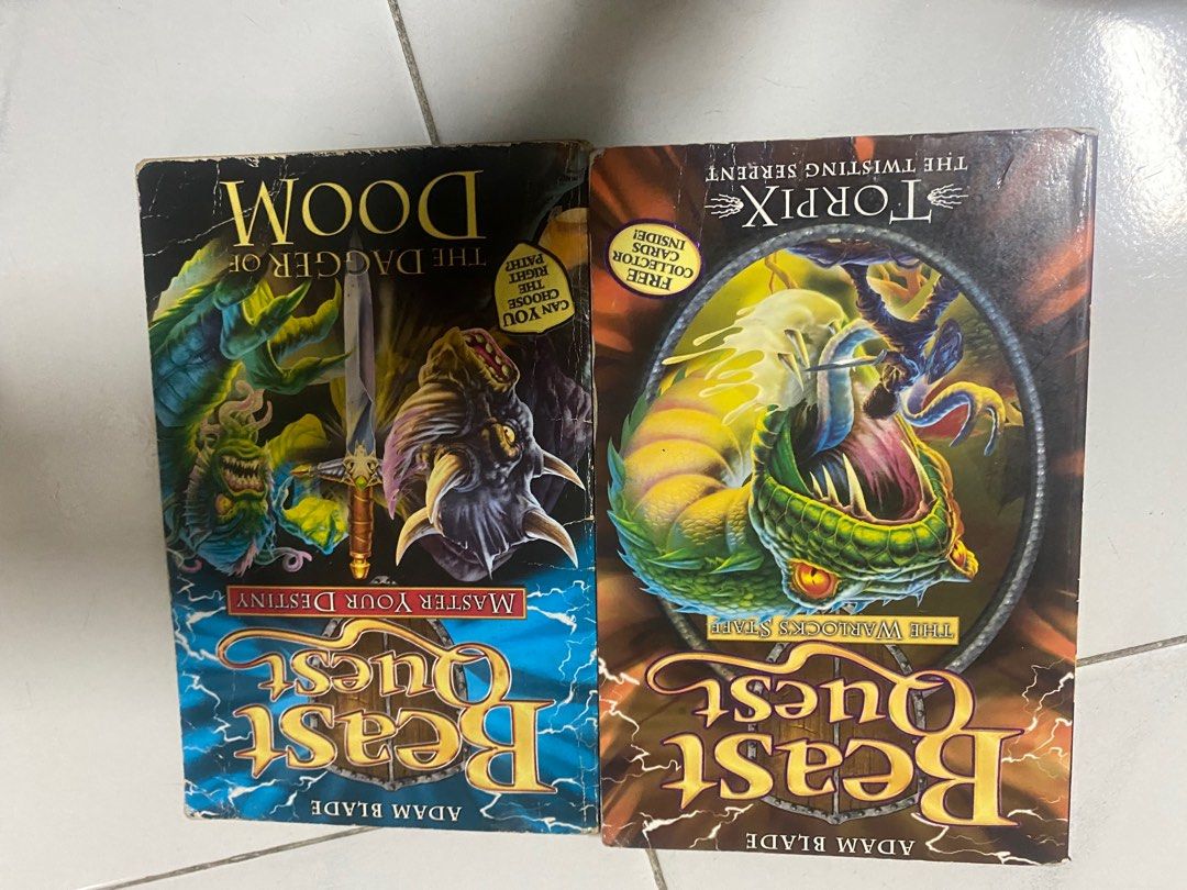 Beast Quest: The warlock’staff and athe Daggers of Doom, Hobbies & Toys ...